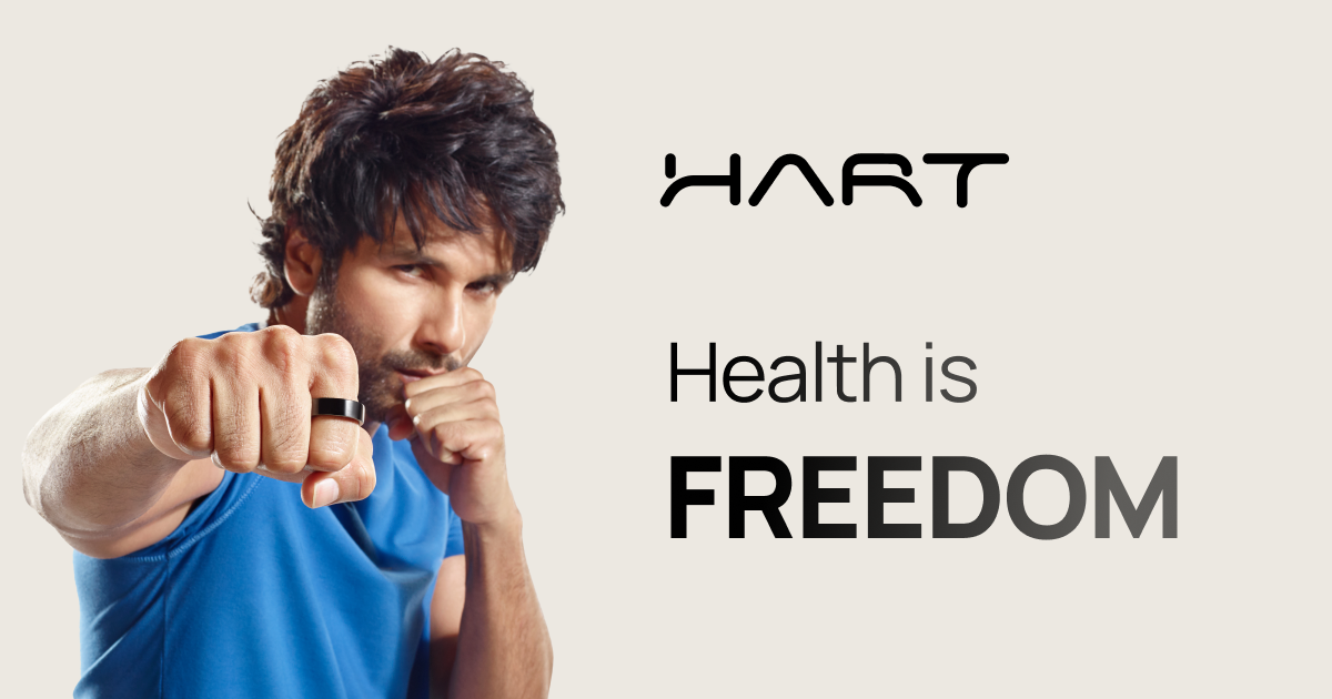 Buy FITTR HART Smart Ring Online | HRV, Sleep, Stress & Fitness Tracker ...
